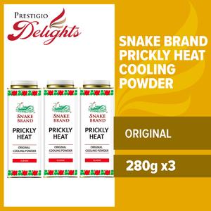 Jual Baru Snake Brand Prickly Heat Cooling Powder Original Classic 280g ...