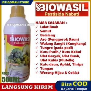 Jual BIOWASIL Pestisida Nabati Obat Hama Ulat Semua Jenis Tanaman, Obat ...