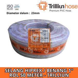 Jual Selang Air Benang 1" TRILLIUN ROLL 50 Meter Hiprex PVC Transparan - Kota Surabaya - Pipa ...