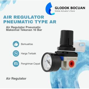 Jual AR 4000-04 Pneumatic Air Regulator Drat 1/2 Inch AR 4000 04 ...