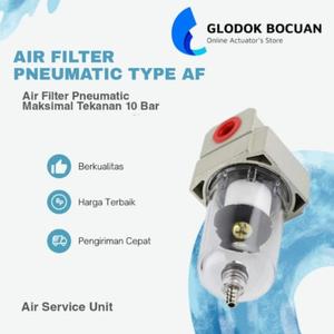 Jual AF 2000-02 Pneumatic Air Filter Drat 1/4 Inch AF 2000 02 - Jakarta ...