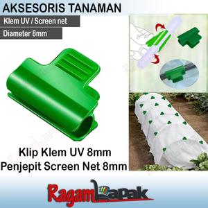 Jual Klip UV / klem UV / Clip Screennet / Paranet / klem 8 mm - Kab ...