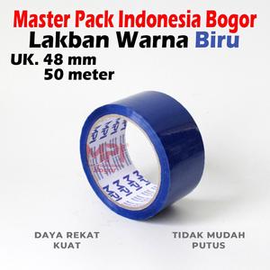 Jual Lakban Isolasi Warna Biru 48 mm x 50 Meter - Lakban Warna MPI ...