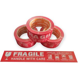 Jual Lakban Fragile Ukuran Besar 2 Inch 100 Yard Lakban Jangan ...