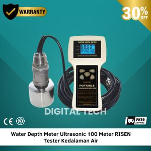 Jual Water Depth Meter Ultrasonic 100 Meter RISEN Tester Kedalaman Air ...