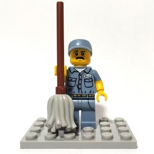 Jual Lego Minifigure Series 15 - Janitor - Jakarta Selatan - Titan Toys ...