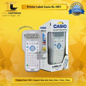 Jual Label Printer KL HD1 Casio Label Maker KL-HD1 Mesin Labeling ...