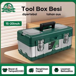 Jual ISKU tool box besi besar 20" 18" 15" 19" 17" 14" baja/kotak ...