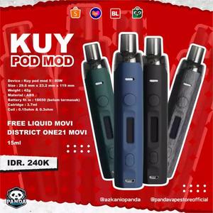 Jual JT10 KUY V2 VERSI 2 80 WATT POD KIT MOD VAPE PODS AIO ISUREVAPE ...