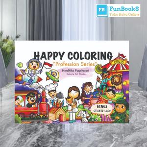 Jual Buku Anak Aktivitas Mewarnai Profesi- Happy Coloring Profession ...