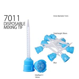 Jual 7011 Dental Mixing Tip Blue Biru 1:1 / Tips Gigi Temporary Crown ...