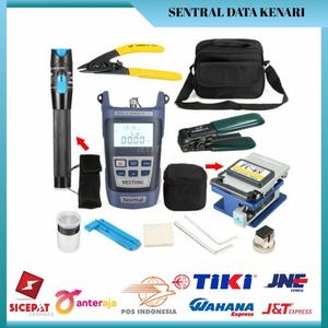 Jual 1 Set FTTH Tool Kit SET Lengkap OPM VFL Cleaver FO Fiber Optic ...