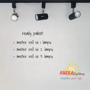 Jual Kap Lampu Spotlight Track / Rell 2meter LED Spot Light Track ...