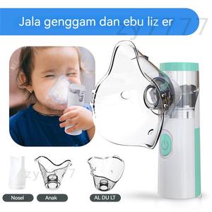 Jual ready Alat Uap Pernafasan Asma Inhalasi Alat Uap Nebulizer ...