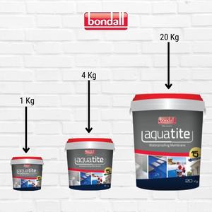 Jual JT-24 BONDALL AQUATITE WATERPROOFING MEMBRANE 4KG (CAT PELAPIS ...