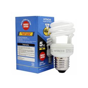 Jual Hitachi EF5 11W Lampu Hemat Energy Spiral - Kuning - Putih ...