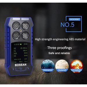 Jual Bosean Gas Detector BH4S 4 in 1 O2 CO H2S LEL BH-4S Monitor Tester ...