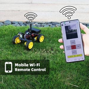 Jual Upgraded Esp32-Cam Smart Automation Robotic Car Kit With Wifi ...