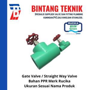 Jual JT-24 STOP KRAN VALVE PPR 1" INCH (32 MM) RUCIKA - Jakarta Selatan ...