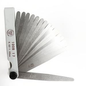 Jual 17 Blades Feeler Gauge Metric Gap Filler Valve feeler gauge Stainless - Kota Surabaya ...