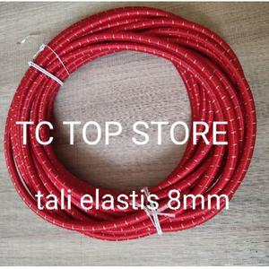 Jual Tali karet bulat 8mm / Tali elastis / Tali string / tali bagasi ...