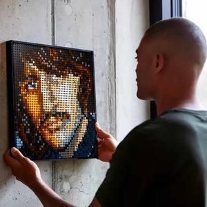 Jual 31198 Singer Band Pixel Art Painting Building Blocks Bricks Set W ...