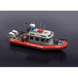 Jual Coast Guard Response Boat papercraft miniatur action figure diy ...