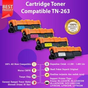 Jual Cartridge Toner Compatible Bro TN263 TN261 TN150 TN351 TN-263 TN ...