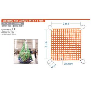 Jual Webbing Net Cargo 3mtr x 3mtr Kap. 5 Ton Best - Jakarta Pusat ...