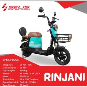 Jual Sepeda Listrik Selis Tipe Murai Walet Cendrawasih Mandalika ...