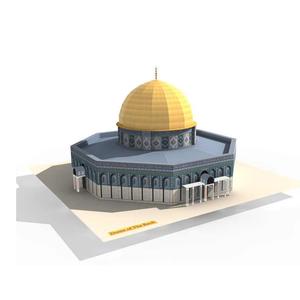 Jual The Dome of the Rock, Masjid Qubbat As-Sakhrah papercraft miniatur ...