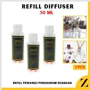 Jual Isi Ulang Refill Diffuser 50 Ml Pengharum Ruangan Cair Aroma Scent ...