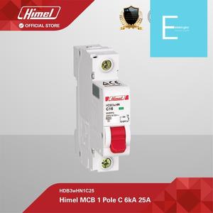 Promo Himel MCB 25A 1P 6kA - HDB3wHN1C25 - Jakarta Pusat - elektryka | Tokopedia