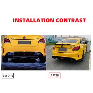 Jual Car Rear Bumper Diffuser Lip Chin Spoiler Body Kit For Mg5 2021 Pp ...