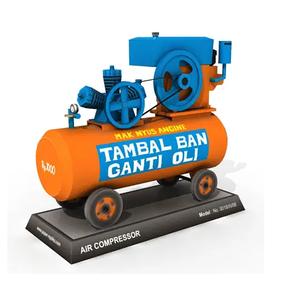 Jual Kompressor Tambal Ban papercraft miniatur action figure diy ...