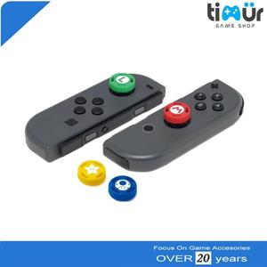 Promo Silikon Analog Thumb Grip Super Mario Caps Joy-Con Nintendo ...