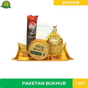 Jual Paket Set Bukhur Lengkap Mabakhara Tempat Dupa Mini Bakhoor - Kota ...