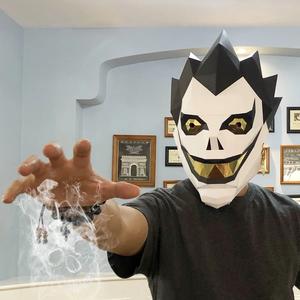 Jual Death Note Ryuk Mask Paper Model3D Anime Papercraft Art Origami ...