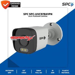 Jual SPC CAMERA FULL COLOR 5MPX OUTDOOR UVC97B41PN - 5MP 1/3" - TKDN ...
