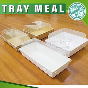 Jual Paper Meal Box - Box Burger Hotdog - Tray Meal - BurgerBoxCOKLAT ...