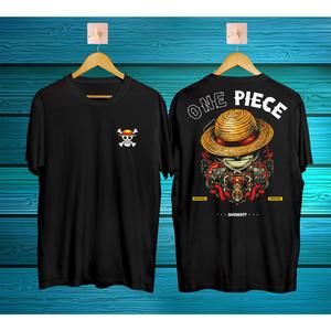 Jual BANYAR DI TEMPAT [COD] KAOS ONE PIECE LUFFY ANJAY KAOS KARTUN KAOS ...