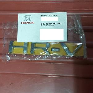 Jual Emblem Belakang Logo tulisan HRV HR-V Honda HRV Gen 3 Original ...