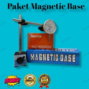 Jual paket dial indikator magnet base - dial indikator magnet stand ...