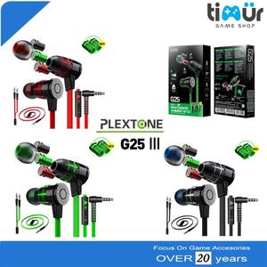 Jual Plextone G25 Earphone Headset Gaming Ori Original PUBG ML - Hitam ...