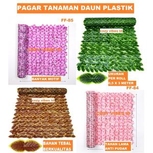 Jual Pagar Tanaman Daun Rambat Ivy Bunga Plastik Artificial Dekorasi ...