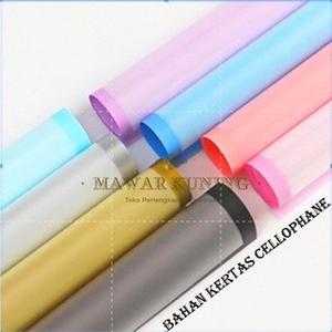 Jual [ 1 Warna - 20 Lembar ] Color Border Line Flower Wrap - YWF ...