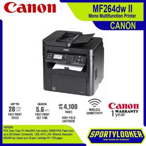 Jual Canon imageCLASS MF264dw II Monochrome Multifunction Laser Printer ...