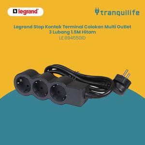 Promo Legrand Stop Kontak Terminal Colokan Multi Outlet 3 Lubang 1.5M ...