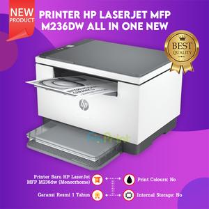 Promo Printer HP LaserJet MFP M236dw New All In One Duplex Print Scan ...