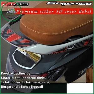 Jual Stiker Behel STYLO 160 Stiker STYLO 160 Resin Premium - Merah ...